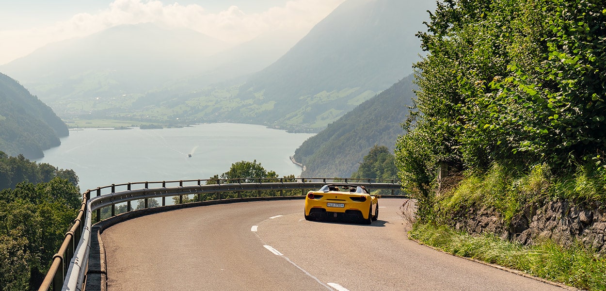 Luxury driving holiday in Europe - Lucerne & Lake Como | Colcorsa